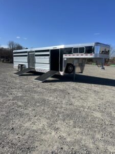 2025 Elite Livestock Trailers - 8'x28' Show Cattle Stock Combo - $40,000