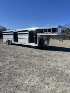 2025 Elite Livestock Trailers - 8'x28' Show Cattle Stock Combo - $40,000